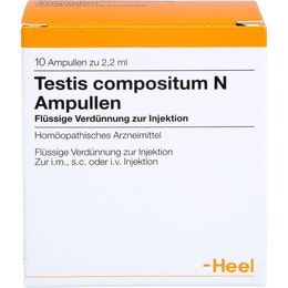 Heel Testis Compositum N Ampullen 10 St