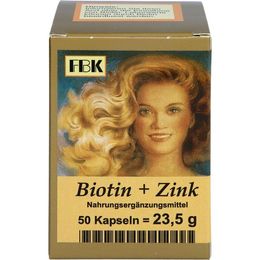 Biotin Plus Zink Haarkapseln 50 St