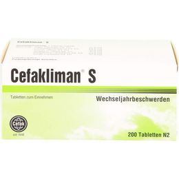 Cefakliman S Tabletten 200 St