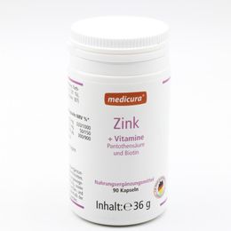 ZINK+VITAMIN B5+Biotin Kapseln 90 St