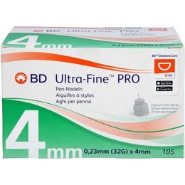 EMRA-MED Arzneimittel GmbH Bd ULTRA-FINE Pro Pen-Nadeln 4 mm 32 G 0,23 mm 105 St