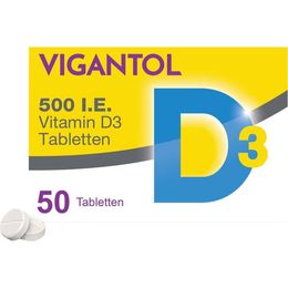 Wick Vigantol 500 I.E. Vitamin D3 Tabletten 50 St