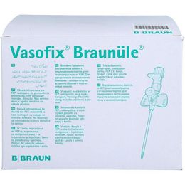 Avitamed Vasofix Braun&uuml;le 22 G 25 mm blau 50 St