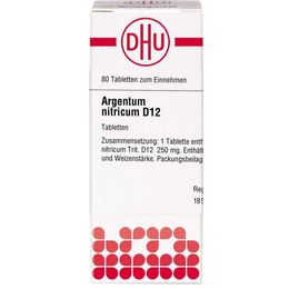 DHU-Arzneimittel Argentum Nitricum D 12 Tabletten 80 St