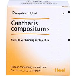 Heel Cantharis Compositum S Ampullen 10 St