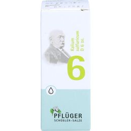 Pfl&uuml;ger&reg; Biochemie Pfl&uuml;ger 6 Kalium sulfuricum D 6 Tropfen 30 ml