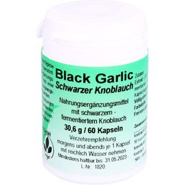 Black Garlic schwarzer Knoblauch Kapseln 60 St
