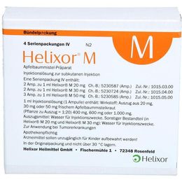 Helixor M Serienpackung Iv Ampullen 4X7 St