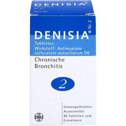 DHU-Arzneimittel Denisia 2 chronische Bronchitis Tabletten 80 St
