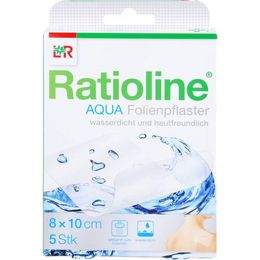 Lohmann & Rauscher Ratioline aqua Duschpflaster 8x10 cm 5 St