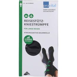 Provital Reisekniestr&uuml;mpfe Gr.39-42 schwarz 2 St
