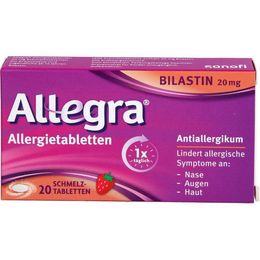 Allegra Allergietabletten 20 mg Schmelztabletten 20 St