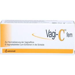 ALMIRALL HERMAL Vagi C Fem Vaginaltabletten 6 St