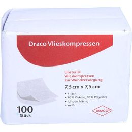 VLIESSTOFF-KOMPRESSEN unsteril 7,5x7,5 cm 100 St