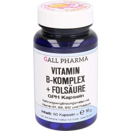 Hecht-Pharma Vitamin B KOMPLEX+Fols&auml;ure Kapseln 60 St