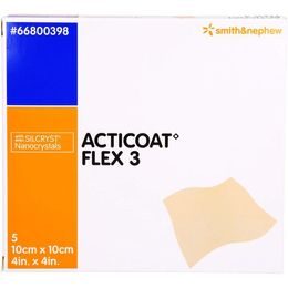 ACA M&uuml;ller Acticoat Flex 3 10x10 cm Verband 5 St