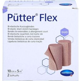 1001 Artikel Medical P&uuml;tter Flex Duo Binde 10 cmx5 m 2 St