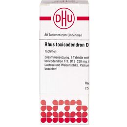 DHU-Arzneimittel Rhus Toxicodendron D 12 Tabletten 80 St