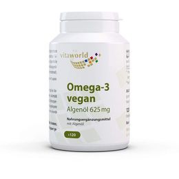 vitaworld OMEGA-3 Vegan Algen&ouml;l 625 mg Kapseln 120 St