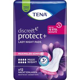 Essity Germany GmbH Tena Lady Discreet Inkontinenz Einlagen maxi night 6X12 St