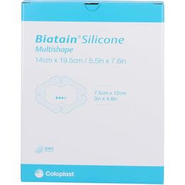 B2B Medical Biatain Silicone Schaumverb.Multishape 14x19,5 cm 5 St