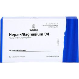 Weleda Hepar Magnesium D 4 Ampullen 48 ml