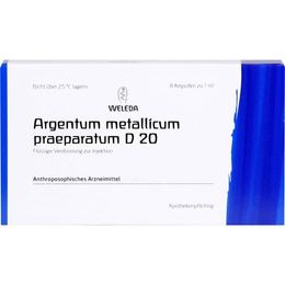 Weleda Argentum Metallicum praeparatum D 20 Ampullen 8 St