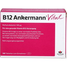 W&Ouml;RWAG PHARMA B12 Ankermann Vital Tabletten 100 St