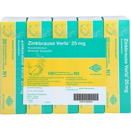 Verla-Pharm Arzneimittel GmbH & Co. KG Zinkbrause Verla 25 mg Brausetabletten 100 St