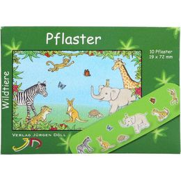 Axisis Kinderpflaster Wildtiere Briefchen 10 St