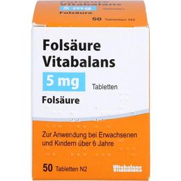 Fols&auml;ure Vitabalans 5 mg Tabletten 50 St