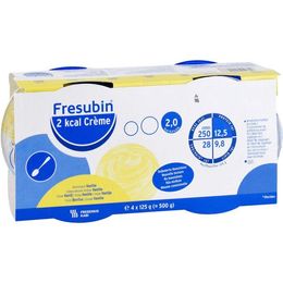 Fresenius Fresubin 2 kcal Creme Vanille im Becher 4 St