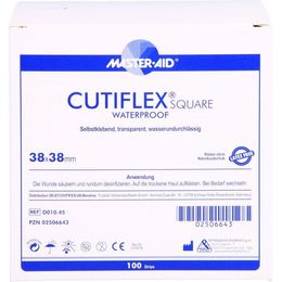 Cutiflex Folien-Pflaster square 38x38mm Master Aid 100 St