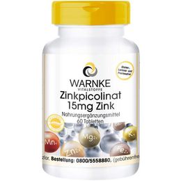 Zinkpicolinat 15 mg Zink Tabletten 60 St