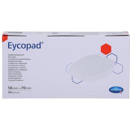 B2B Medical Eycopad Augenkompressen 56x70 mm unsteril 50 St