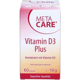 INSTITUT ALLERGOSAN Deutschland (privat) GmbH META-CARE Vitamin D3 Plus 10.000 I.E + 80 &mu;g K2 60 St