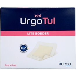 B2B Medical Urgot&uuml;l Lite Border 8x8 cm Verband 10 St