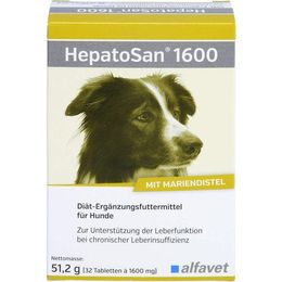 Hepatosan 1600 Di&auml;t-Erg.Futterm.Tab.f.Hunde 32 St