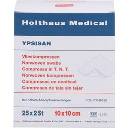 Holthaus Medical GmbH & Co. KG Kompressen Ypsisan 10x10 cm steril 25X2 St