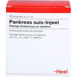 Heel Pankreas Suis Injeel Ampullen 10 St
