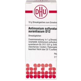 DHU-Arzneimittel Antimonium Sulfuratum aurantiacum D 12 Globuli 10 g