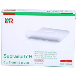 EurimPharm Arzneimittel Suprasorb H Hydrokoll.Verb.d&uuml;nn 5x5 cm 10 St