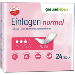 Gesund Leben Einlagen normal 24 St