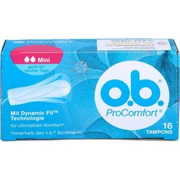 O.B. Tampons ProComfort mini 16 St