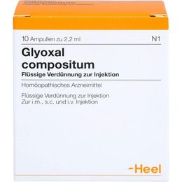 Heel Glyoxal compositum Ampullen 10 St