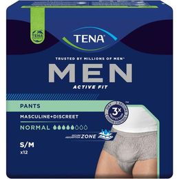 Essity Germany GmbH Tena Men Act.Fit Inkontinenz Pants norm.S/M grau 48 St