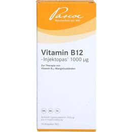Pascoe Vitamin B12 Injektopas 1.000 &mu;g Injektionslsg. 10X1 ml