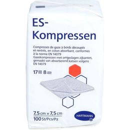 1001 Artikel Medical ES-KOMPRESSEN unsteril 7,5x7,5 cm 8fach 100 St