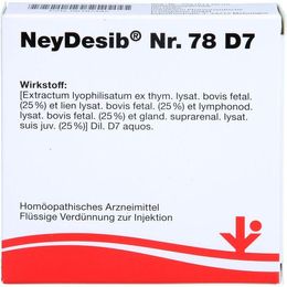 Neydesib Nr.78 D 7 Ampullen 5X2 ml