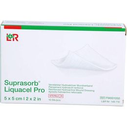 Lohmann & Rauscher Suprasorb Liquacel Pro 5x5 cm Kompressen 10 St